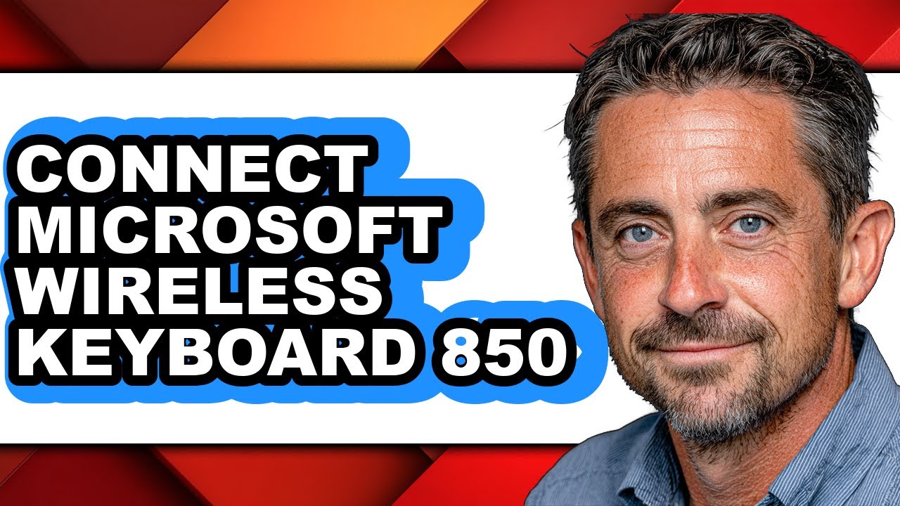How to Connect Microsoft Wireless Keyboard 850 (easy Method) - YouTube