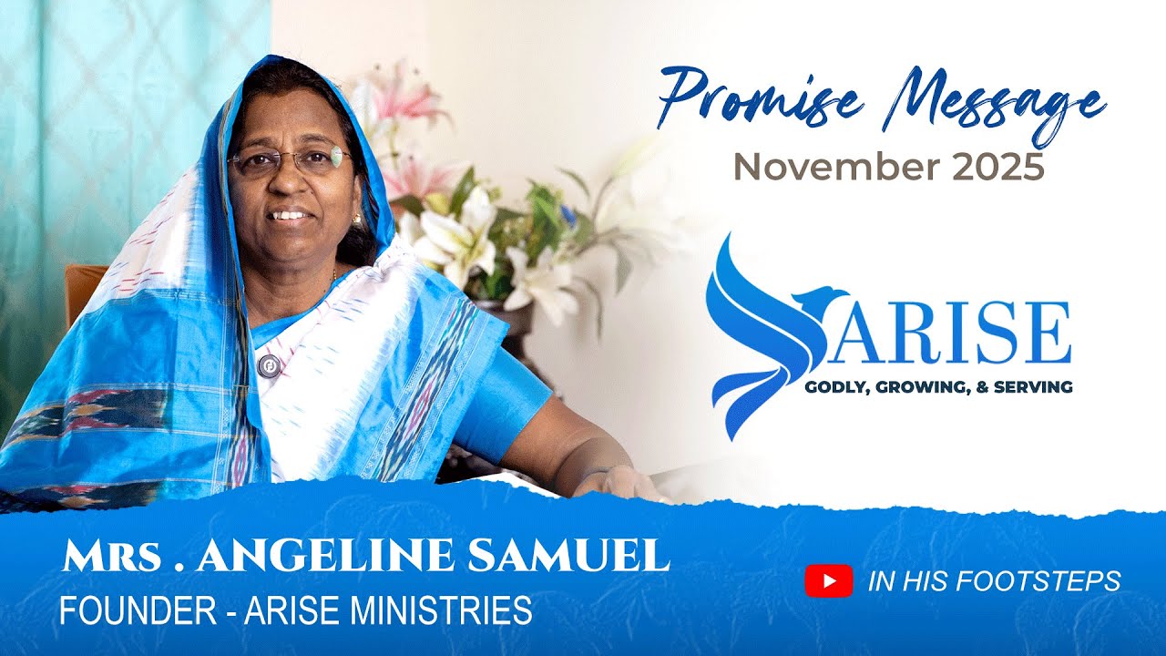 November Promise Message | Mrs. Angeline Samuel | ARISE MINISTRIES ...