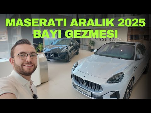 Maserati Aralık 2025 Bayi Gezmesi | Grecale, Ghibli, Levante | Lüks Showroom Turu