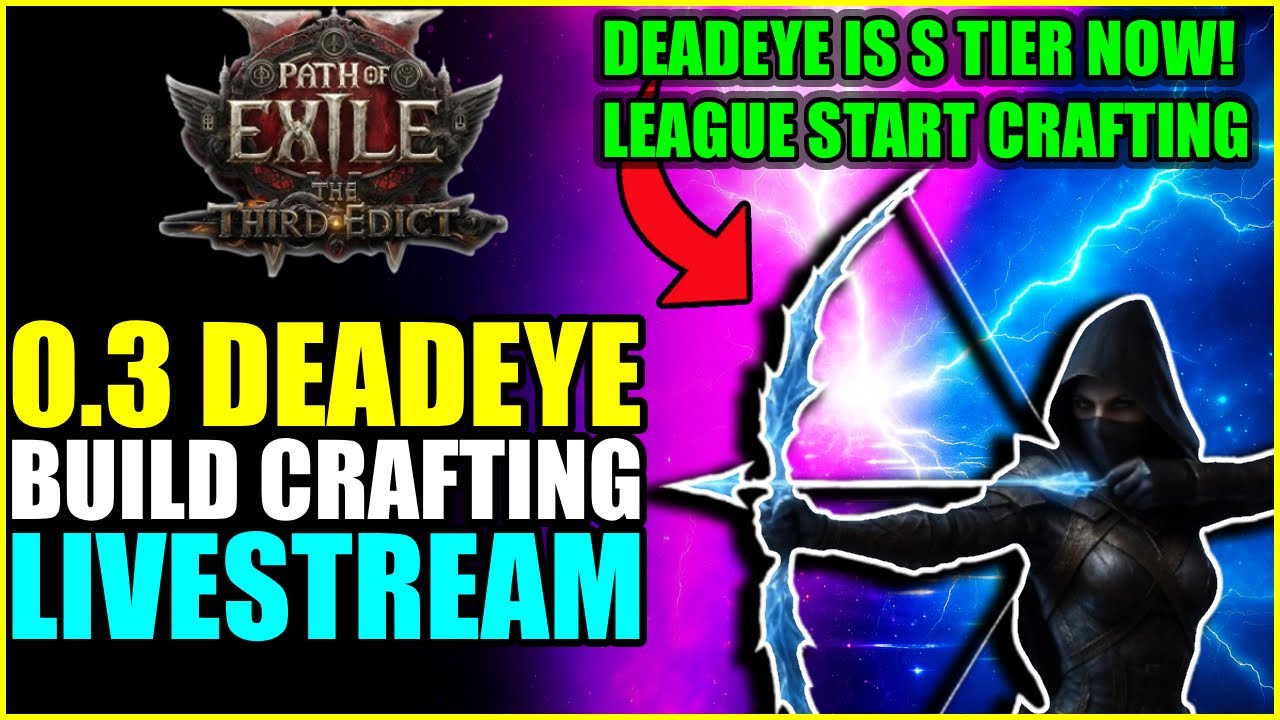 Path of Exile 2 | Cold Bow Deadeye League Start Prep! (PoE 2 Deadeye ...