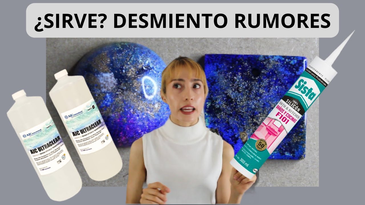 🤔¿¡¿¡¡ MOLDES CASEROS PARA RESINA EPOXI?!?!? MOLDES DE SILICÓN DE TUBO🤔 ...