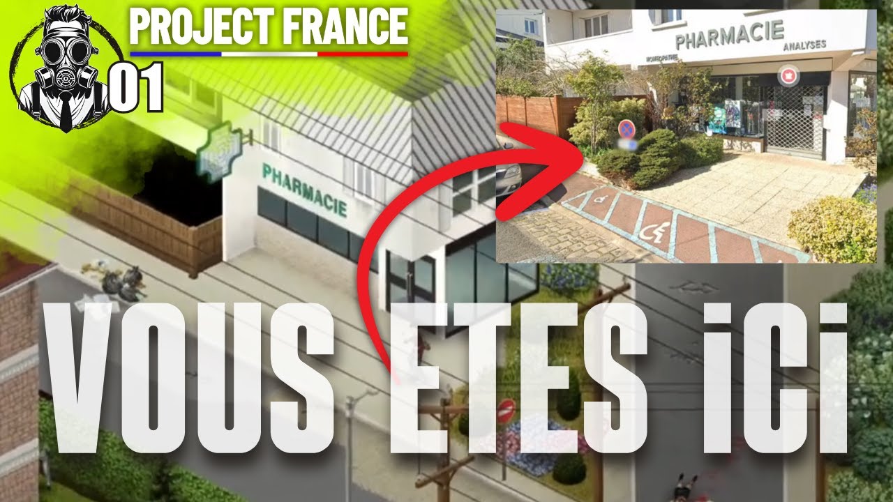 La MEILLEURE MAP Project Zomboid qui se calque sur GOOGLE MAP - PROJECT ...