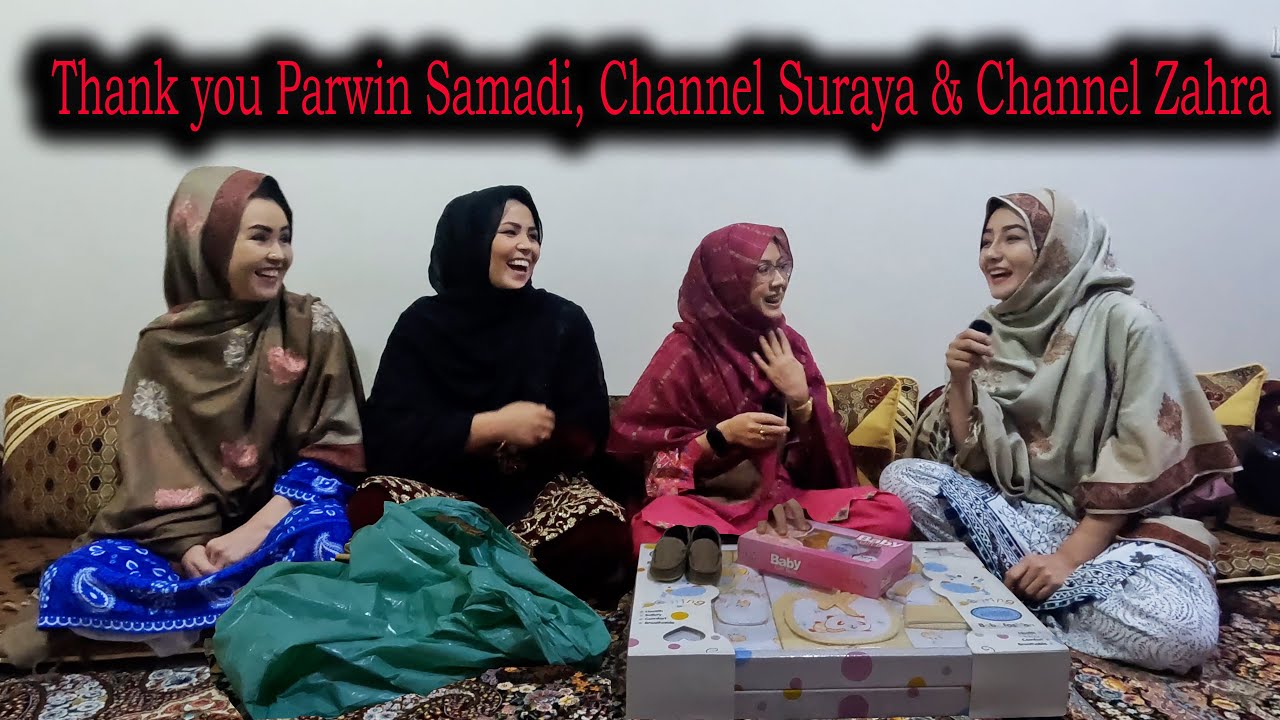 Jamila Hasani with Channel Parwin, Suraya & Zahra | Hazara female ...
