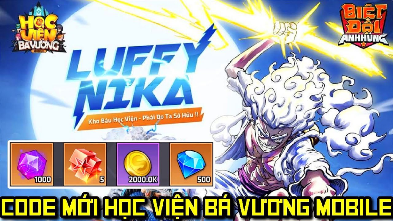 Học Viện Bá Vương - Code Mới Học Viện Bá Vương Bảo Thạch Ma Lực - Code ...