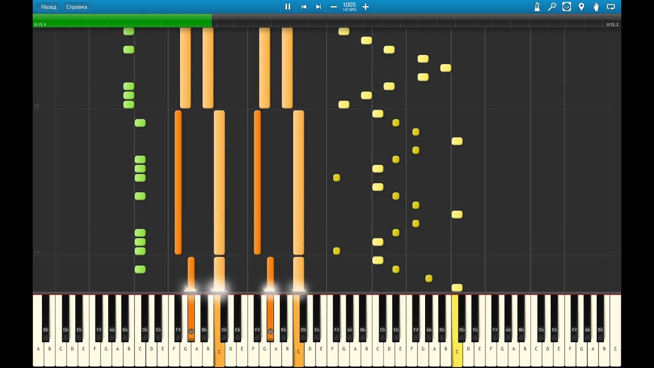 Who want to be a millionaire - Piano cover and tutorial - Synthesia ...