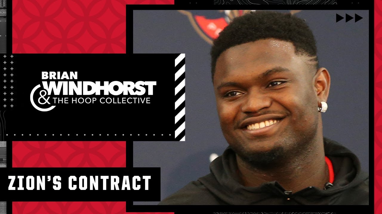 Tim MacMahon compares Zion Williamson's contract with Kristaps ...