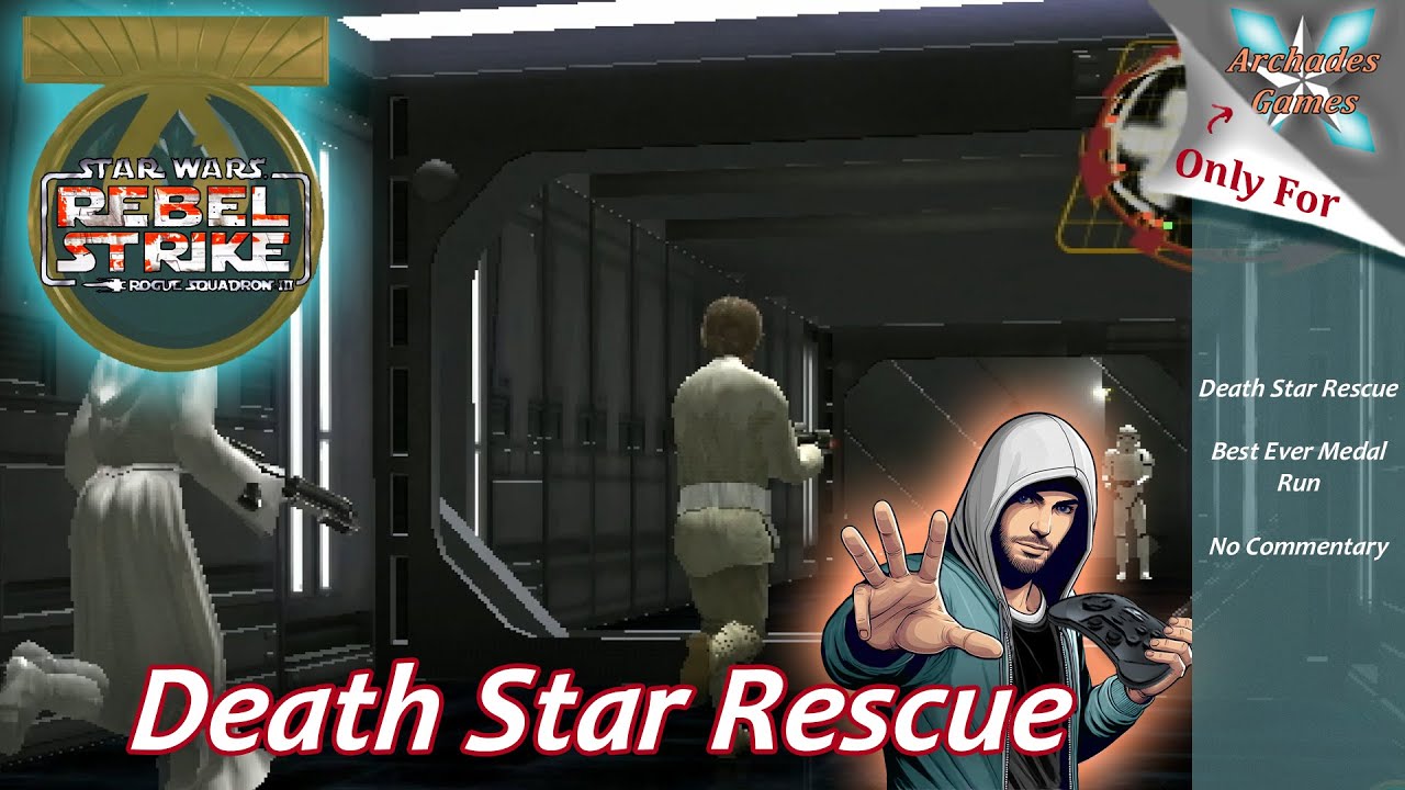 Death Star Rescue - Rogue Squadron 3 Best Ever Medal Run (No Commentary ...