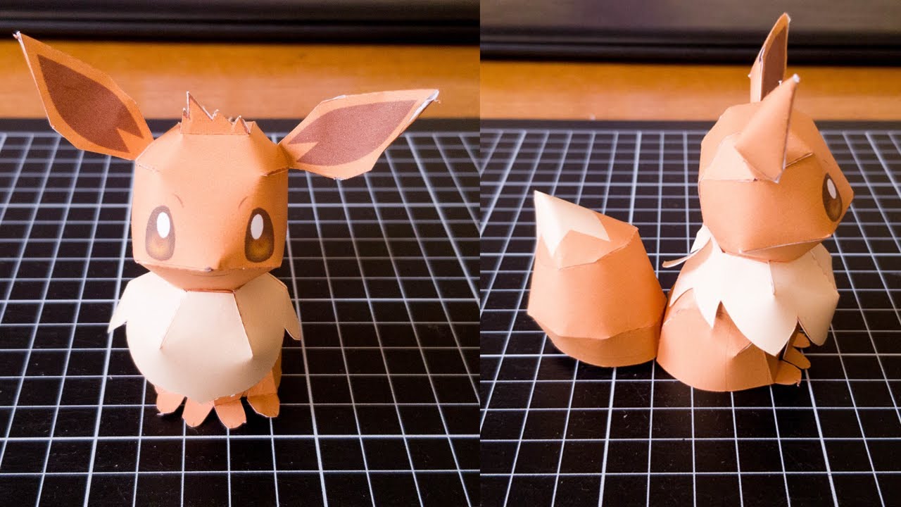 Pokemon Papercraft Eevee Evolutions Tektonten Papercraft Images And Images And Photos Finder
