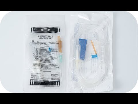 Infusion Set Packing Machine - YouTube