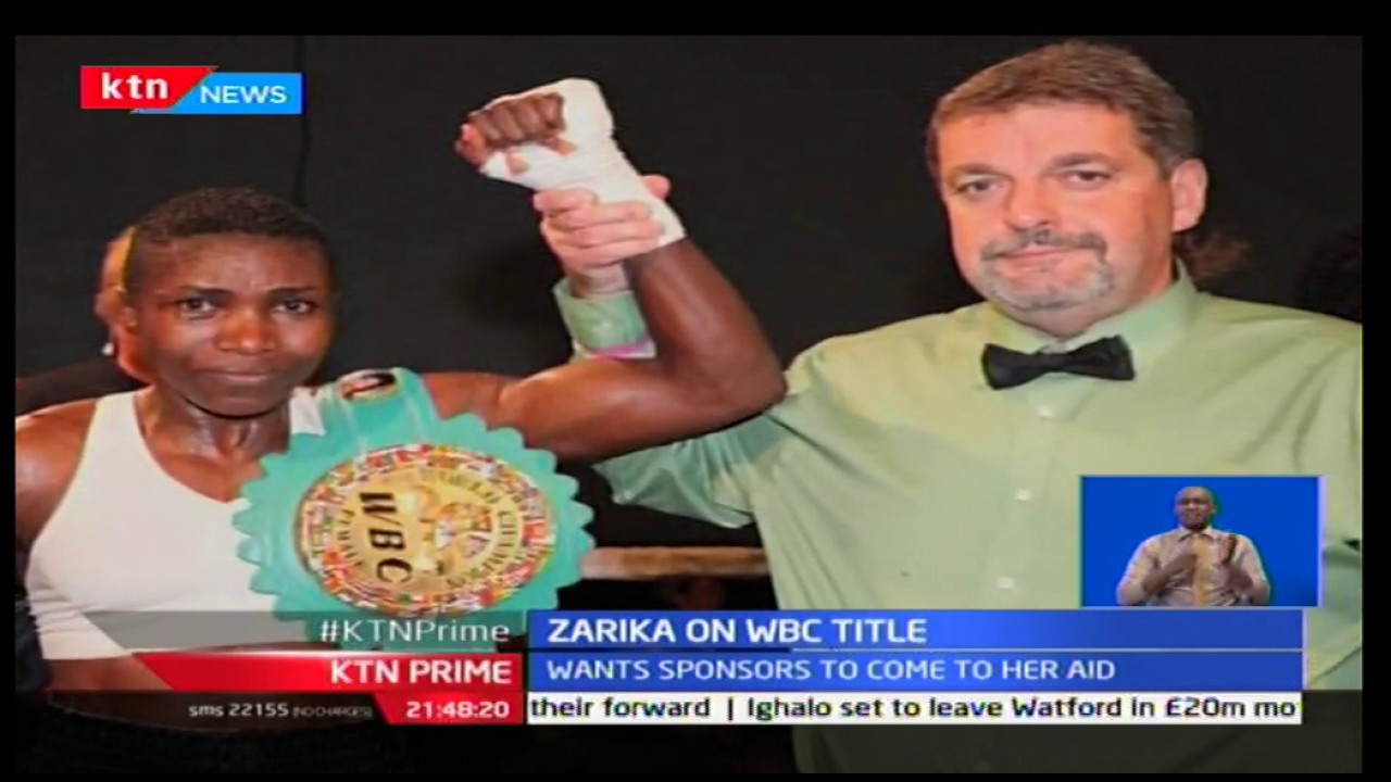 World boxing council Champion Fatuma Zarika wants sponsors to come to ...
