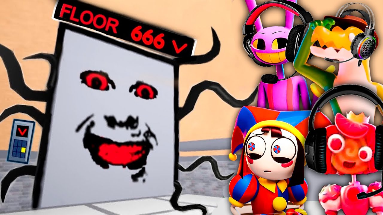 The Amazing Digital Circus ESCAPE EVIL ELEVATOR in Roblox - YouTube