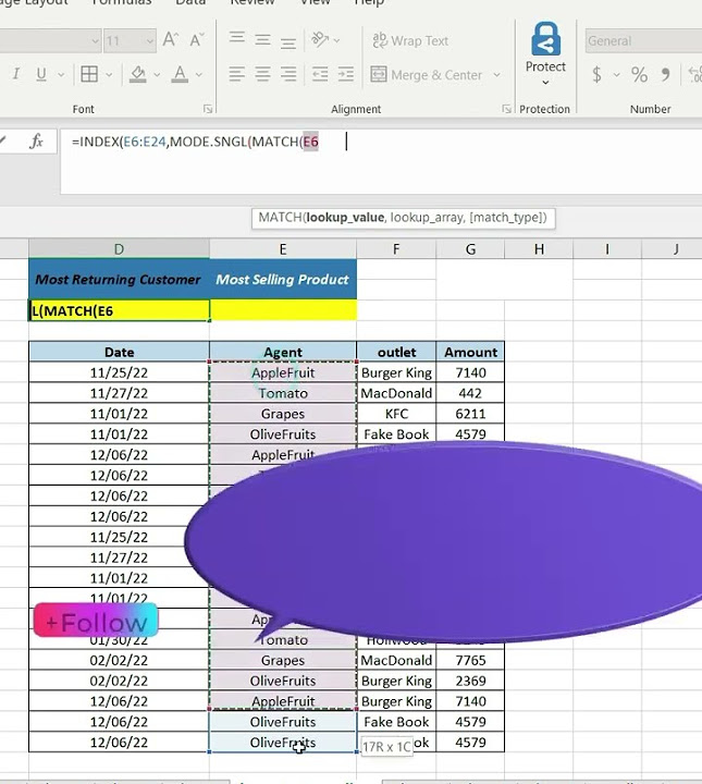 How To Find Most Frequent Text Value In The Excel excel shorts viral how-to-find-most-frequent-text-value-in-the-excel-excel-shorts-viral