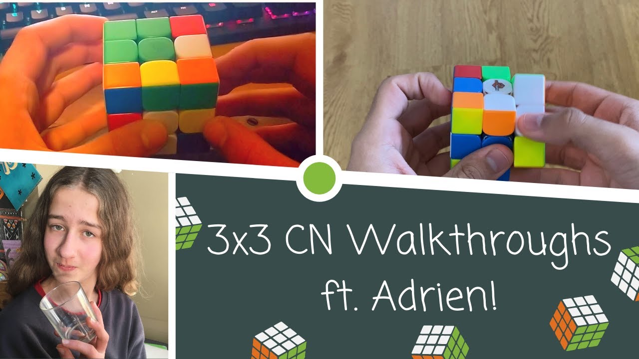 Advanced 3x3 Walkthrough Solves (ft. Adrien Auvray Matyn) - Colour ...