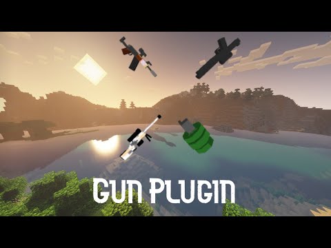 Minecraft Gun Plugin - YouTube