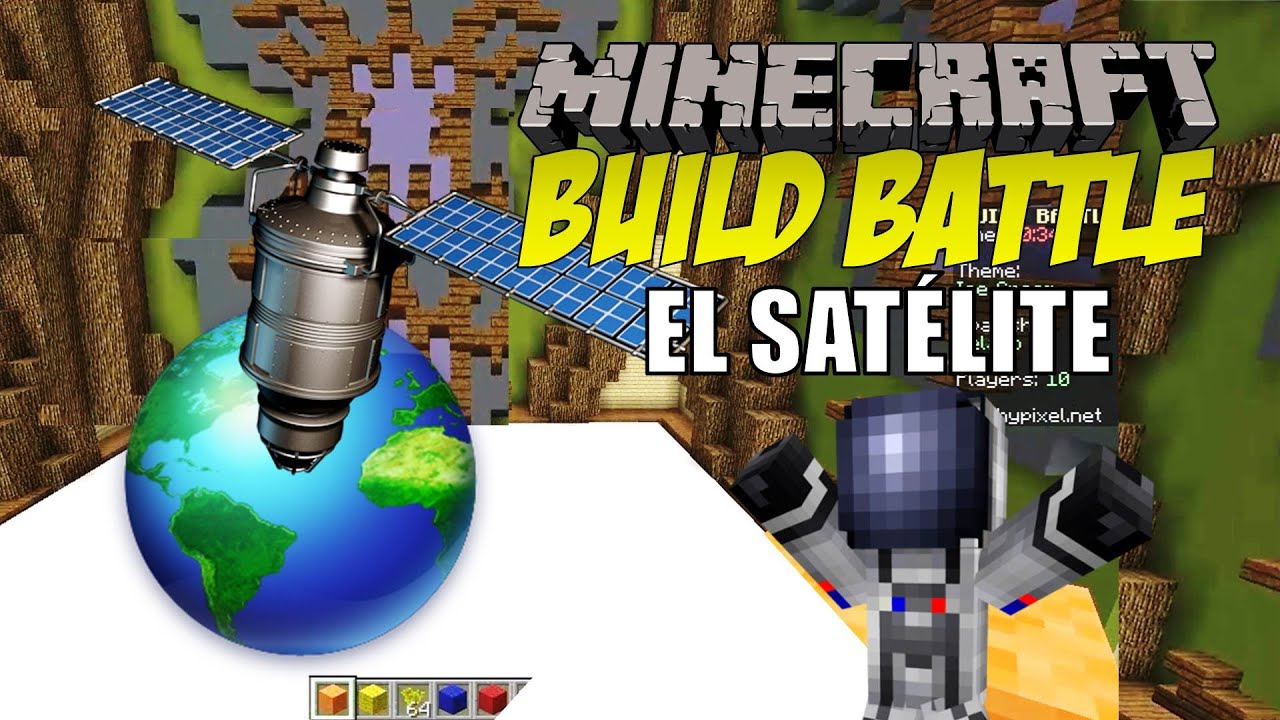 Minecraft: Build Battle, El Satélite - YouTube