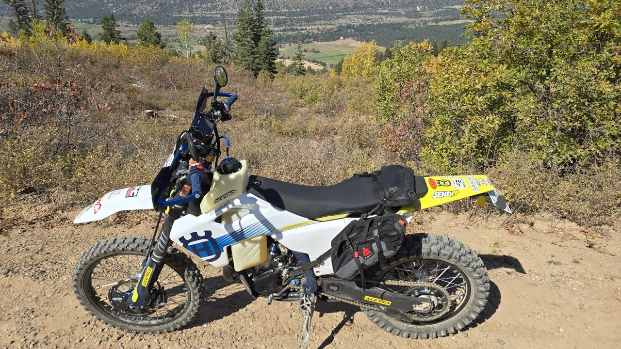 Dual-Sport Ride in Colorado. Husqvarna FE501s. - YouTube