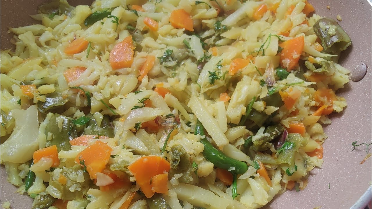 shiter pachmishali shobji bhaji recipe | Henar protidiner ranna| - YouTube