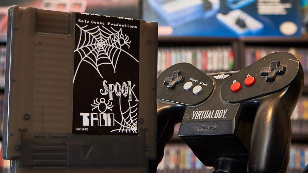 Spook-o'-tron (NES) - Quick Homebrew Review - YouTube