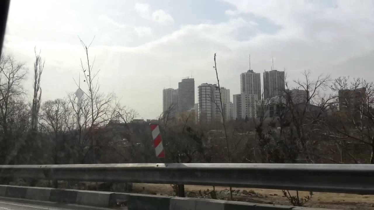 Driving around Tehran - Chamran & Hemmat Expressway - YouTube
