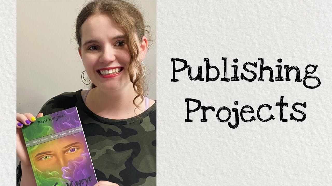Publishing Projects (Week in The Life of A Writer) - YouTube