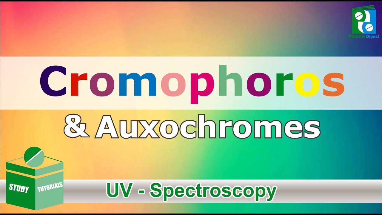 Chromophores and Auxochromes - YouTube