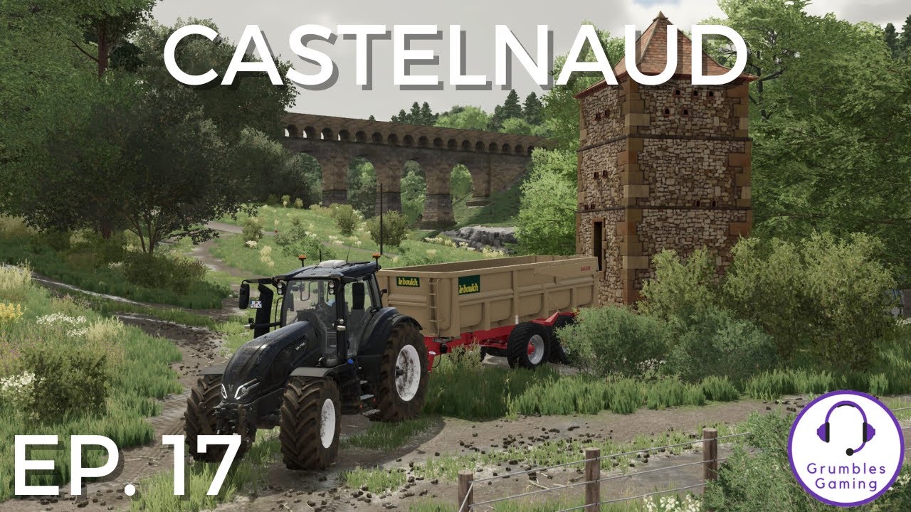 WE BUILT A MEDIEVAL GRAIN SILO! | Castelnaud | FS 22 | Episode 17 - YouTube