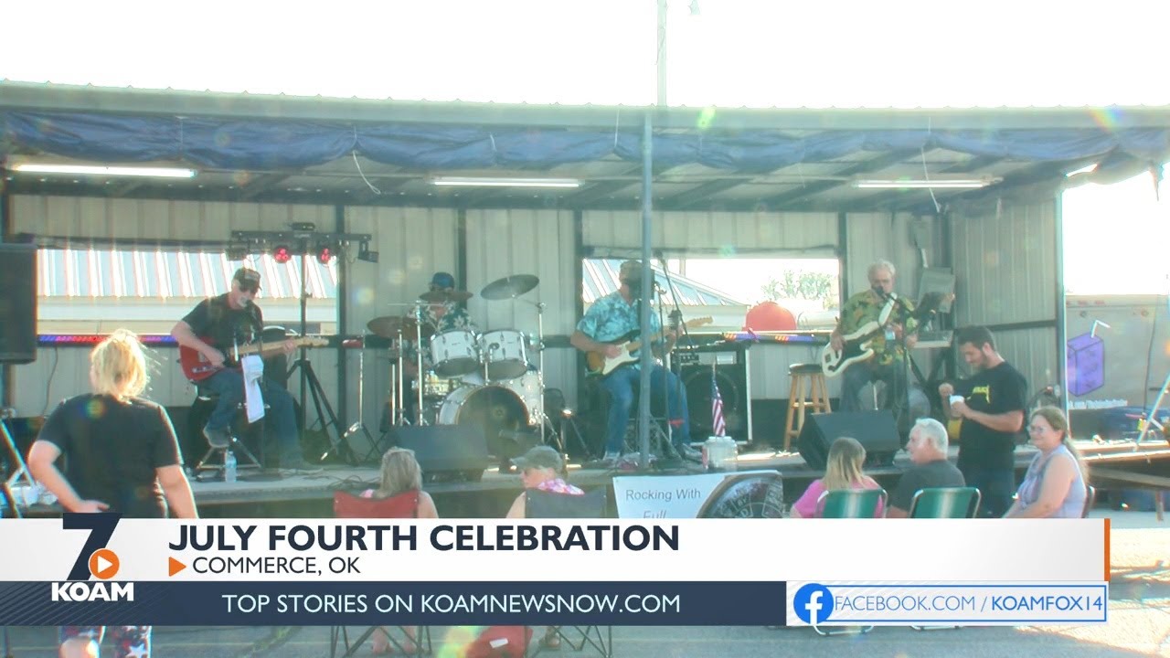 Commerce, OK Celebrates 4th of July Early (7/1/22) - YouTube