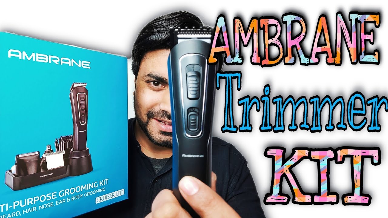 AMBRANE Trimmer Kit Unboxing & Full Review Hindi | Ambrane Seving ...