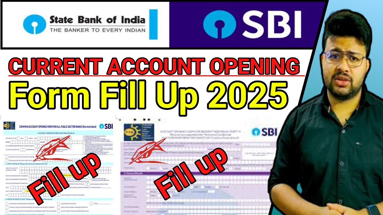 SBI Current Account Opening Form fill up process 2023 | SBI Business ...