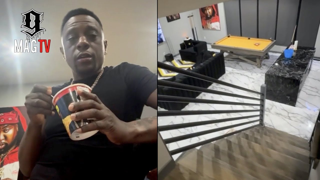 Boosie Moves Into His Batman Mansion For The 1st Time! 🦇 - YouTube