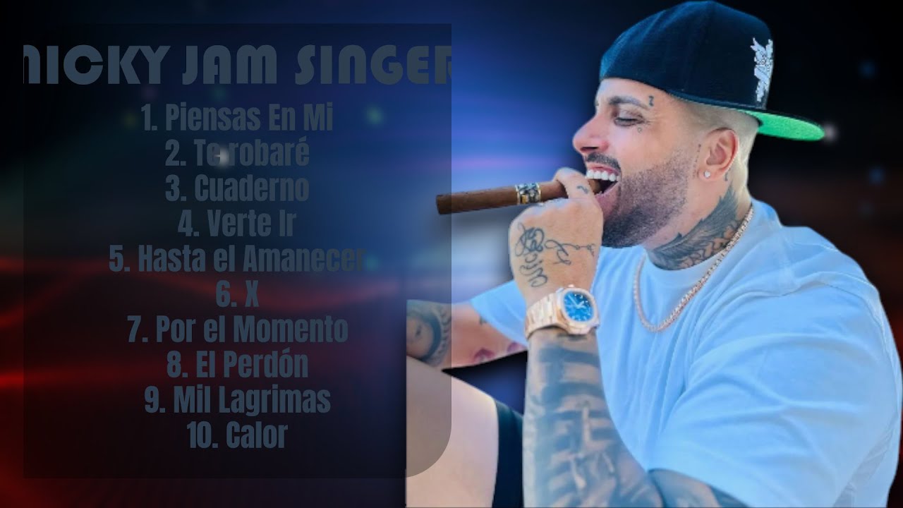 Nicky Jam Singer-Year's music sensation-Premier Tracks Playlist ...