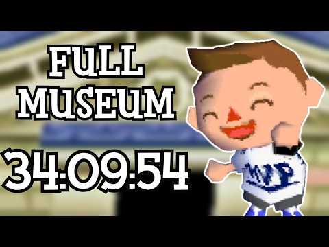 I Completed the Museum as Fast as Possible in Animal Crossing Wild World!