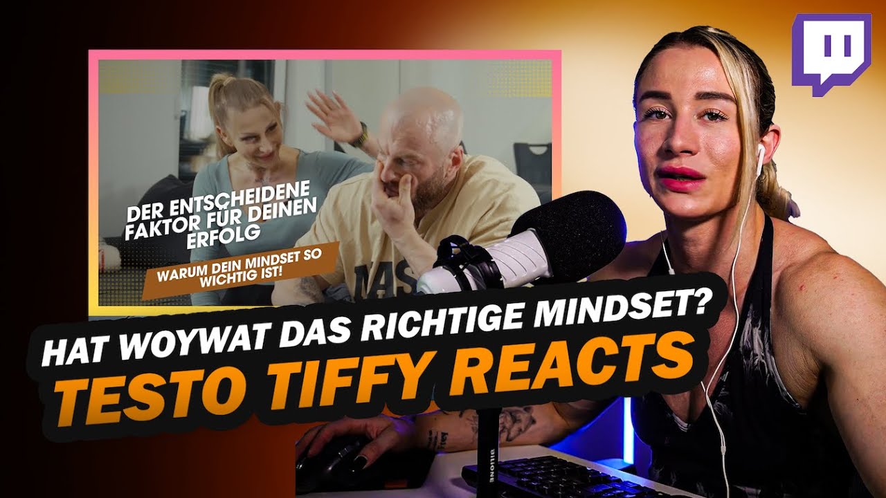 Hat Woywat das richtige Mindset? - Testo Tiffy Reacts - YouTube