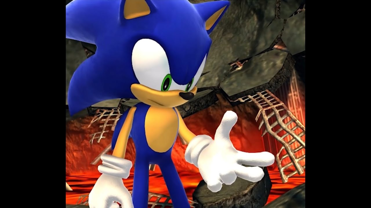 Sonic Generations but only when Sonic awkwardly responds to his friends ...