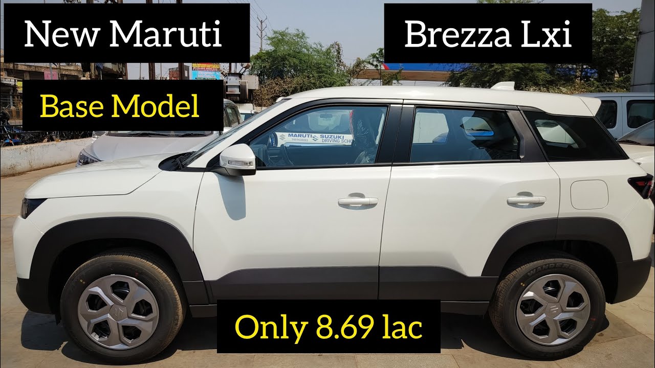 New Maruti Brezza Lxi Base model 2025 Only 8.69lac #marutisuzuki # ...