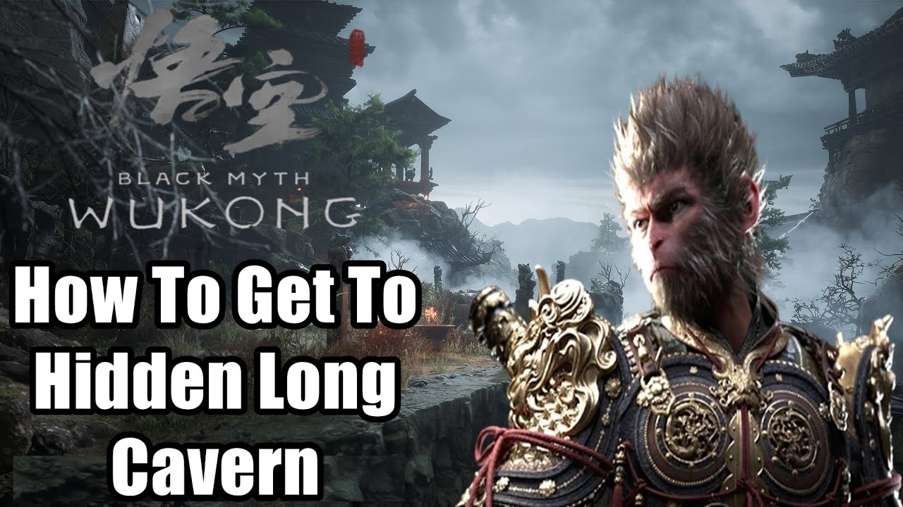 Black Myth Wukong How to get to Hidden Long Cavern (Chapter 2 SECRET ...