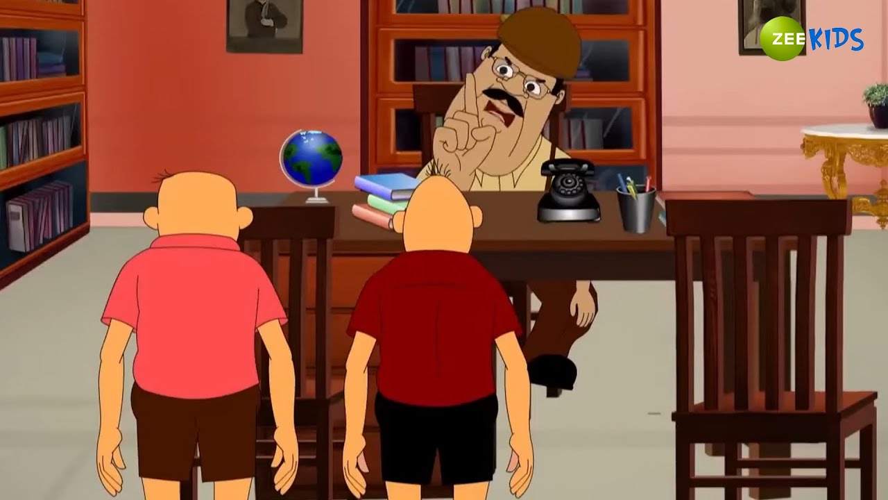 Bicchu Bacchu Is Talking To Principal | Bangla Cartoon for Kids ...