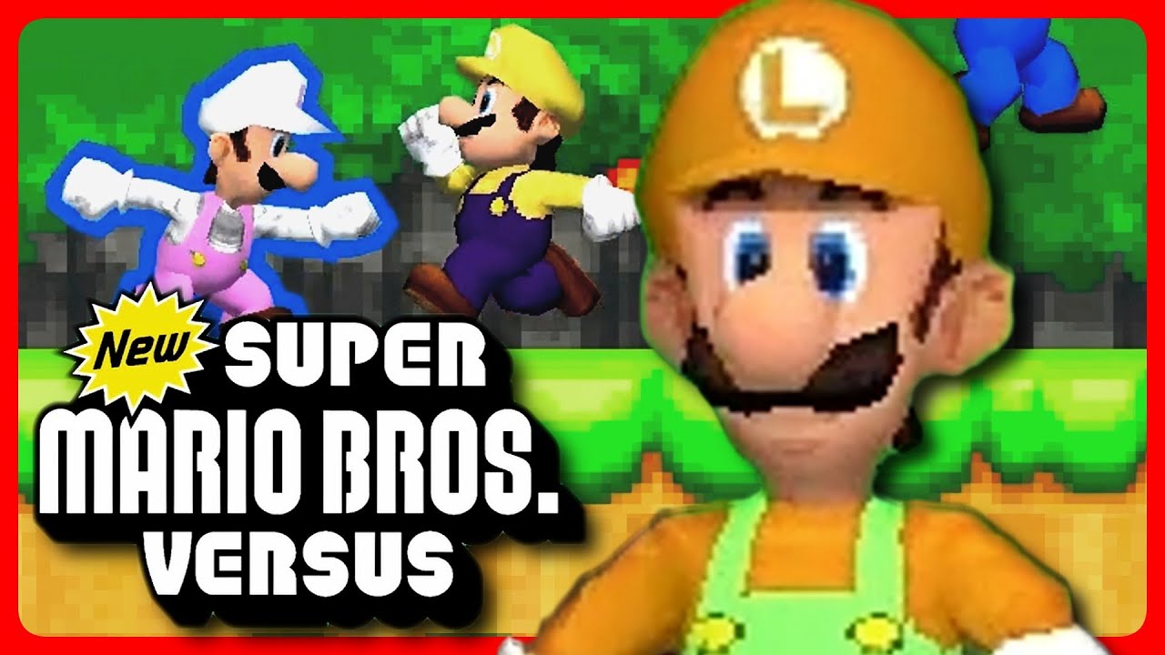 Mario VS Luigi BATTLE ROYALE | New Super Mario Bros. DS VERSUS - YouTube