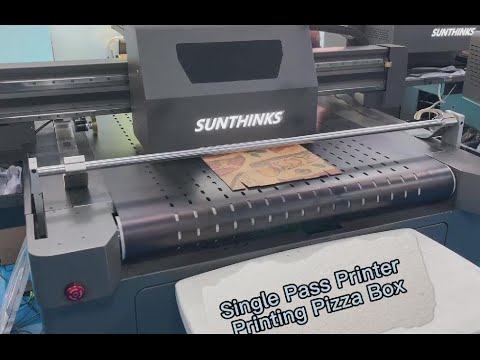 Digital Single Pass Printer from Shenzhen Sunthinks Company - YouTube