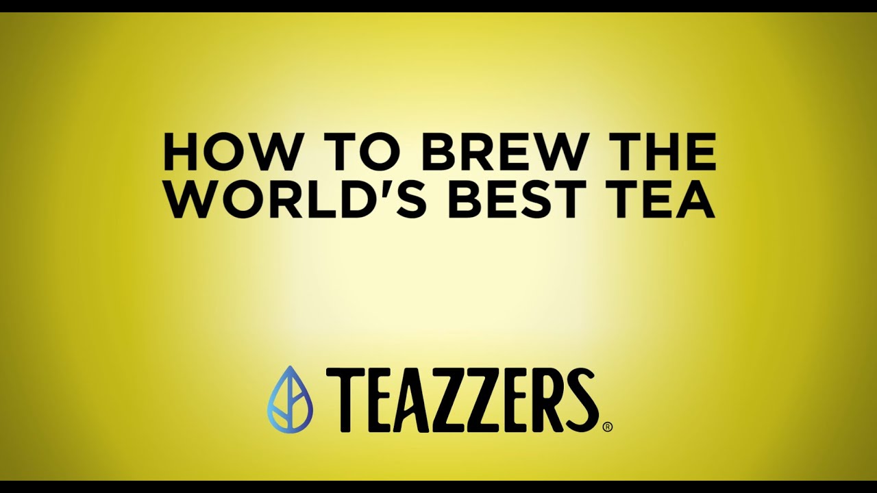 How To Brew With TEAZZERS SmartBrew™ System - YouTube