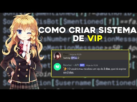 Como criar sistema de vip - Bot designer for discord - YouTube