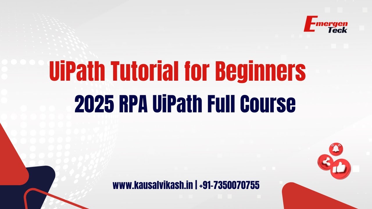 1- UiPath Tutorial for Beginners – Getting Started with UiPath Studio ...