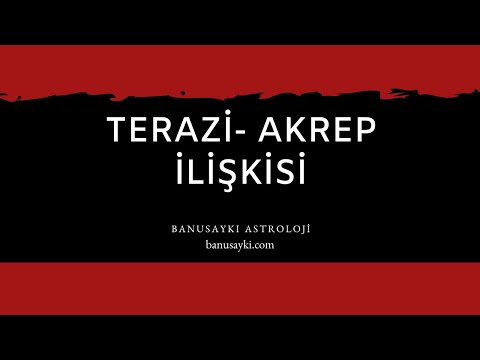 Terazi- Akrep İlişkisi ♎️❤️♏️
