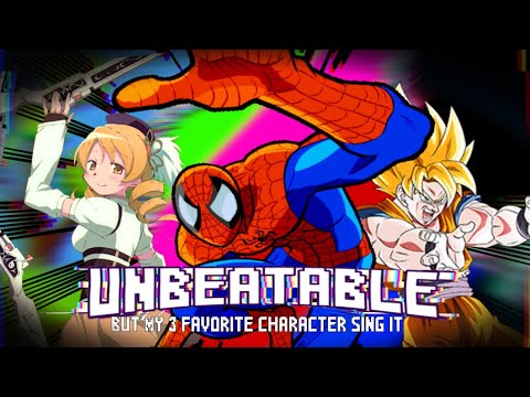 UNBEATABLE But Spider-Man, Mami Tomoe & Son Goku Sing It | FNF Cover ...