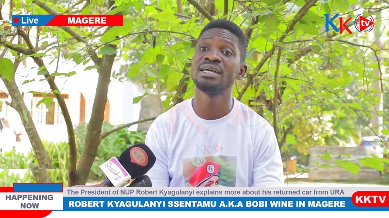 BOBI WINE LIVE SPEECH AT HIS HOME | MAGERE - YouTube