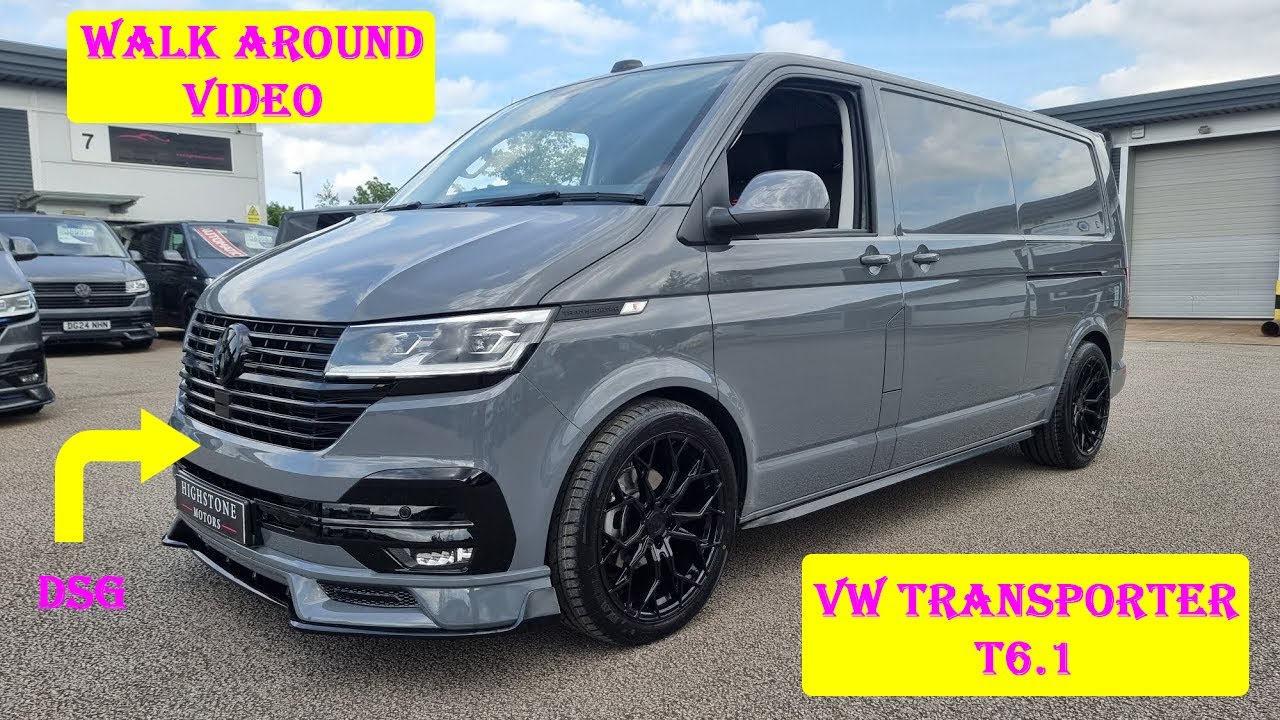 vw transporter t6.1 dsg long wheel base modified - YouTube