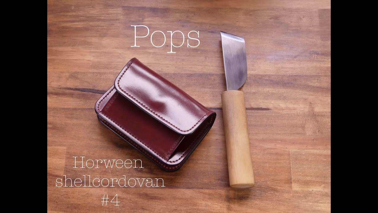 Pops / Horween shell cordovan #4 【4/11（金曜）20時前後にオンラインショップにて販売致します ...