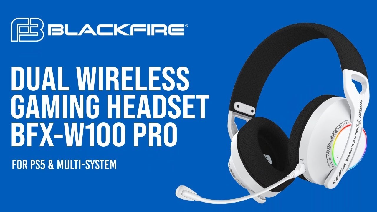 Auriculares Inalámbricos Dual Wireless BlackFire BFX-W100 PRO - YouTube