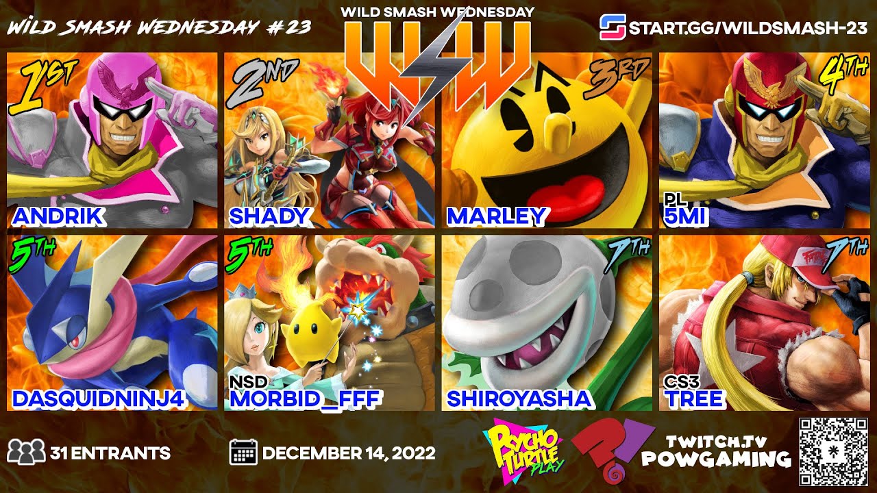 🐾Wild Smash Wednesday #23🐾 ft. Andrik, Shady, Marley, 5mi, Shiroyasha ...