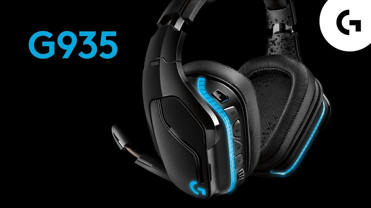 Logitech G935 Wireless Gaming Headset - UNBOXING - YouTube